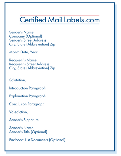 How To Properly Write Address A Letter And Must Know Mail Regulations 